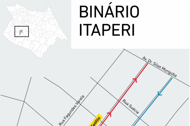 Binário e ciclofaixa são inaugurados no Itaperi nesta quarta-feira
