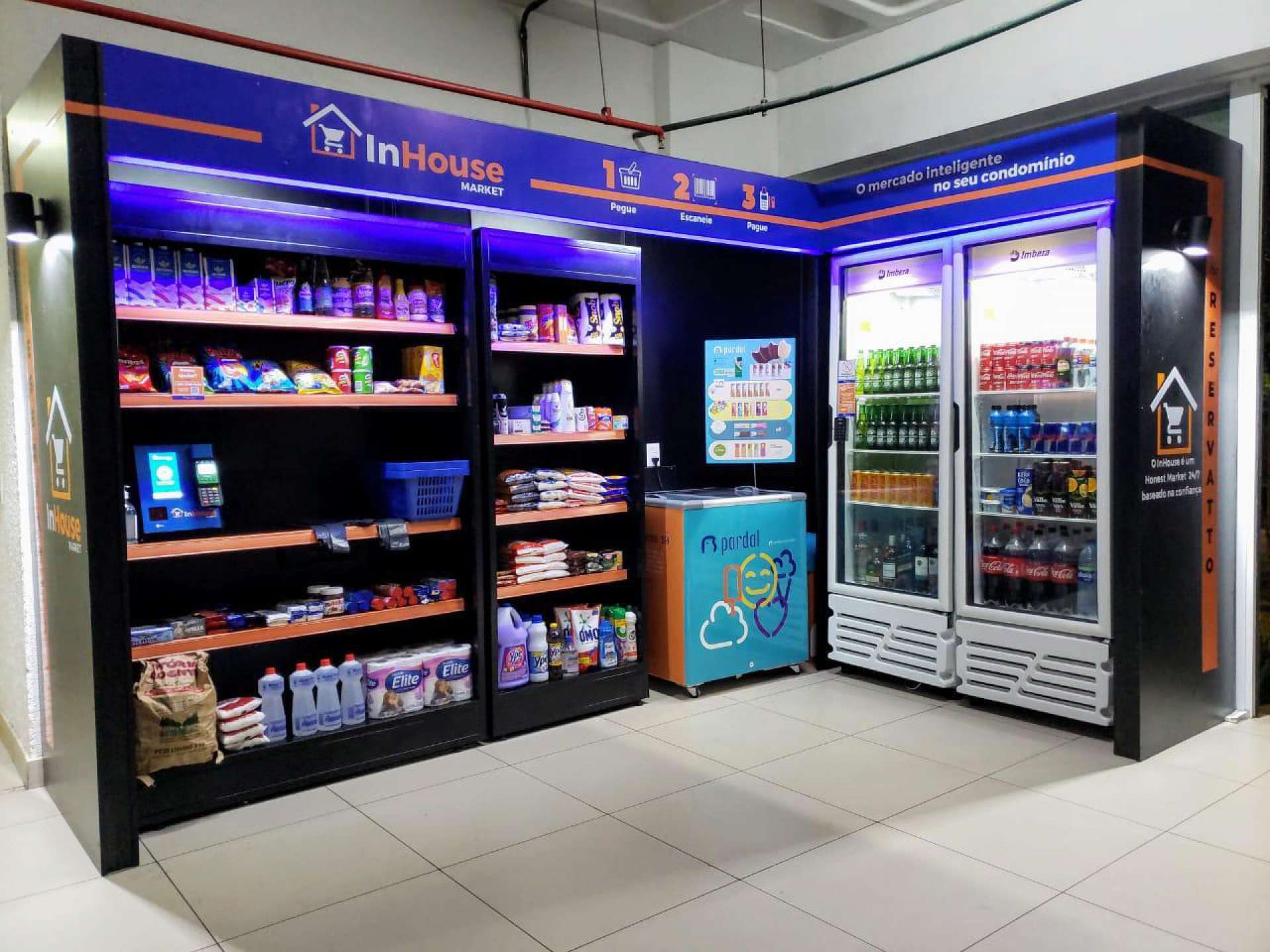 Pardal Sorvetes adere ao projeto InHouse Market | Layout | OPOVO+