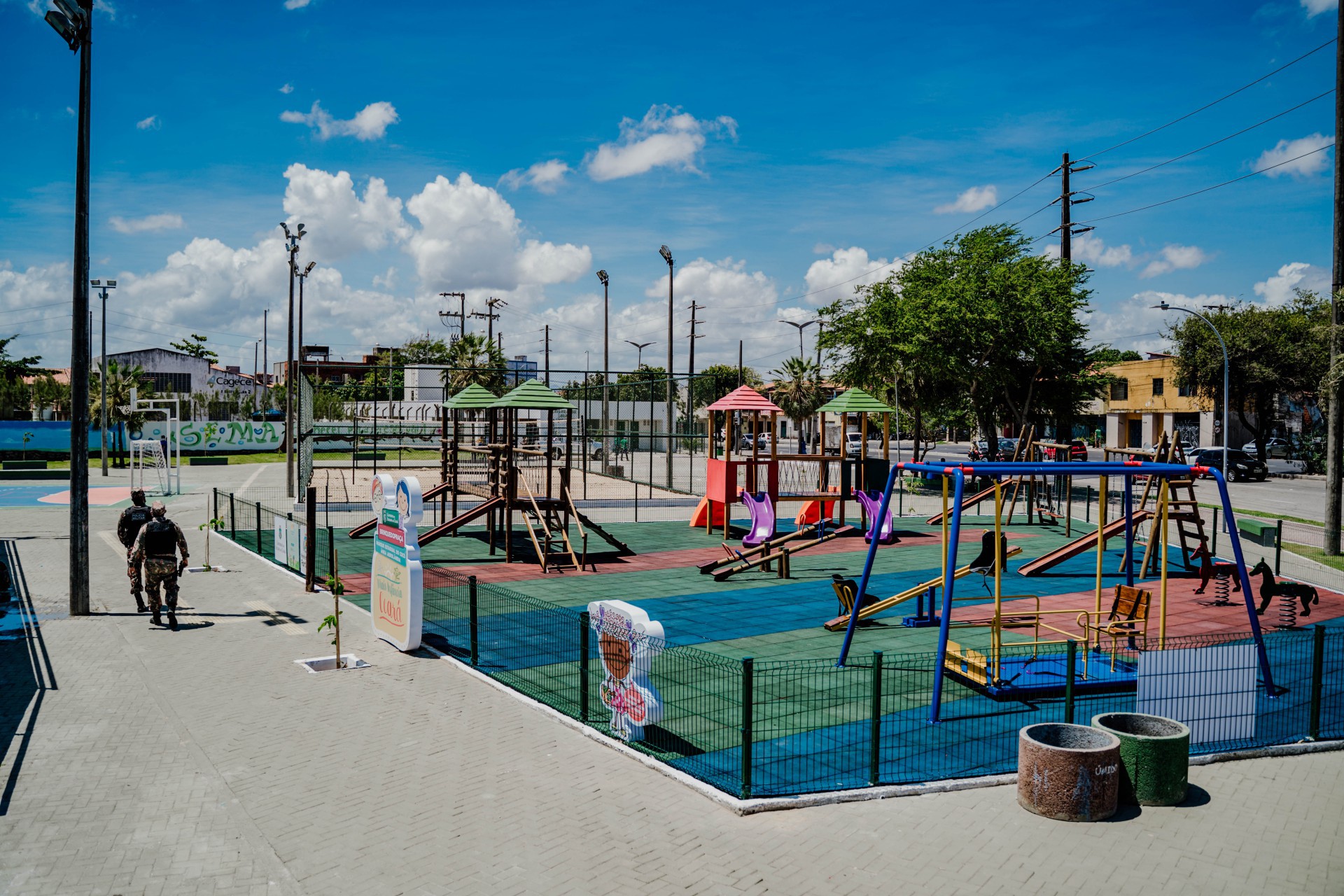 Complexo de lazer na avenida Raul Barbosa teve investimento de R$ 1,8 ...