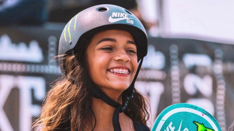 Fadinha Rayssa Leal vence primeira etapa do Mundial de Skate Street