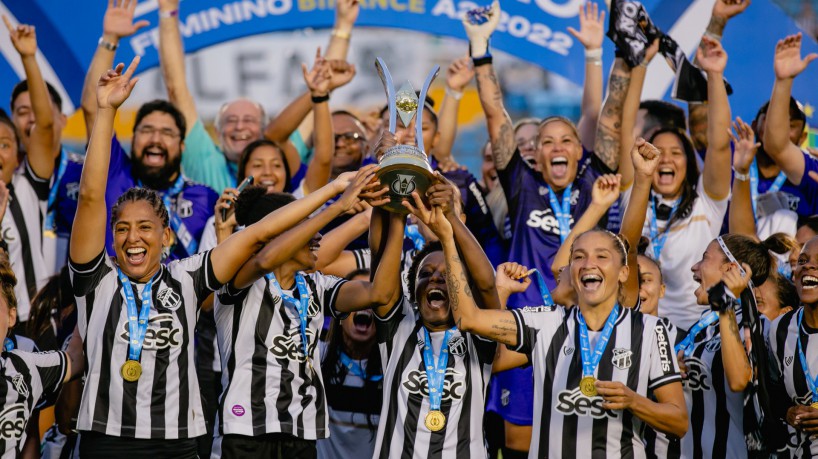 Ceará aparece entre os 20 melhores times femininos no ranking da CBF ...