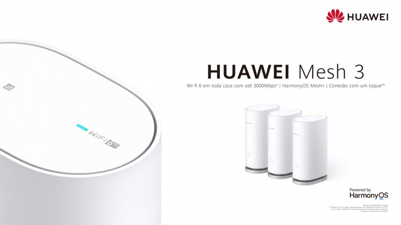 Huawei lança fones de ouvido Bluetooth e roteador mesh no Brasil