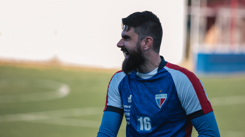 Fernando Miguel quer renovar com o Fortaleza: "Vontade é ficar"