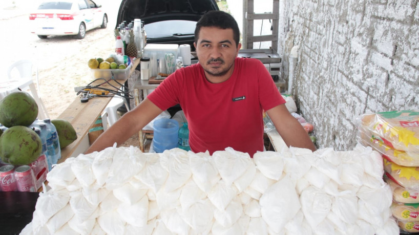 Preparações para o mela-mela em Beberibe