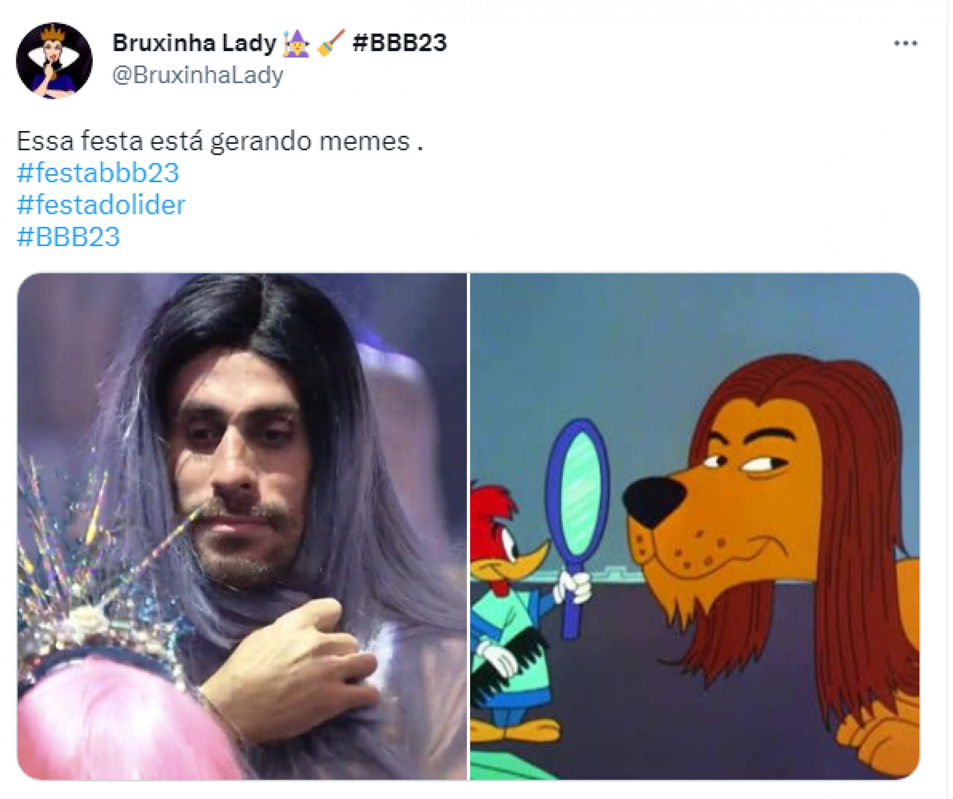 BBB 23: veja memes da 'festa das perucas' do líder Cezar Black