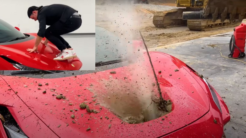Youtuber compra e destrói Ferrari de R$ 4 milhões para gravar vídeo na ...