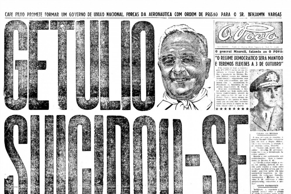 Getulio suicidou-se | O POVO é História | OPOVO+