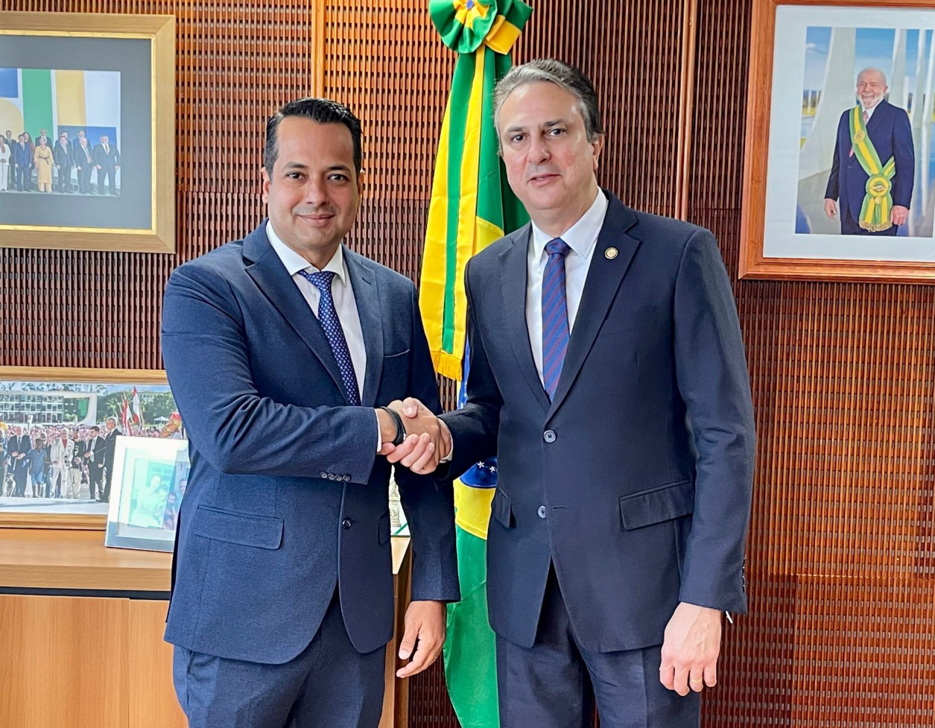 Valim reforça alinhamento com Camilo durante agenda em Brasília: "Líder ...