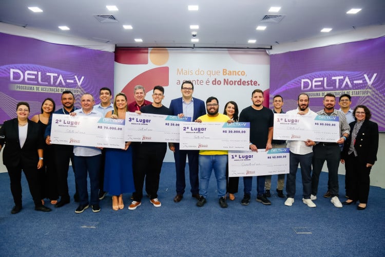 Programa Delta-V premia em R$ 300 mil startups do Nordeste