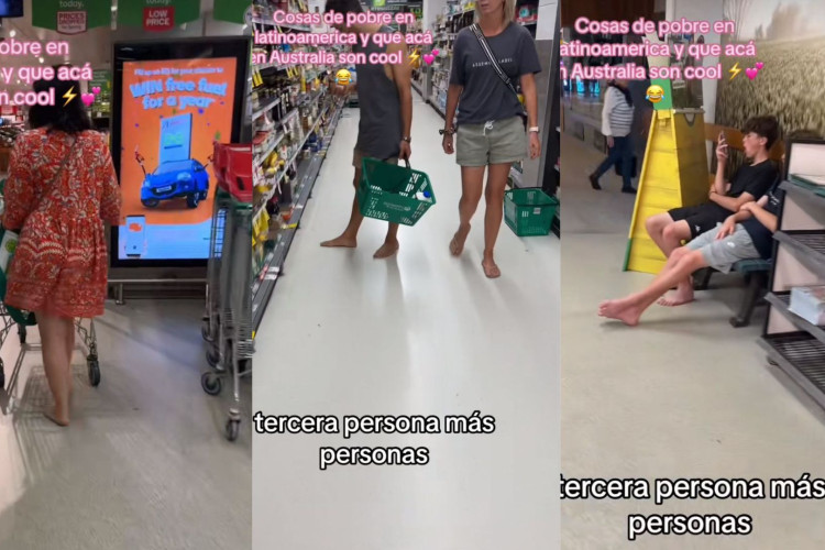 Vídeos de australianos andando descalços em shoppings, mercados e na ...