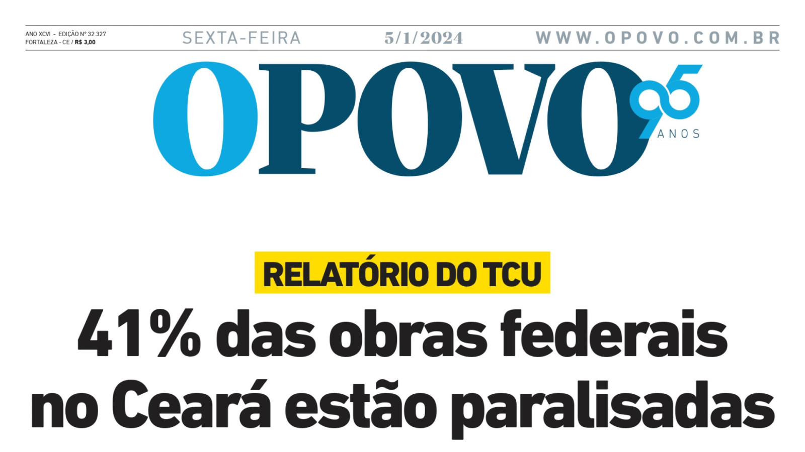 Obras sem conclusão | Farol | OPOVO+