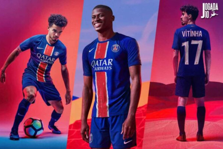 PSG anuncia novo uniforme com auxílio da inteligência artificial