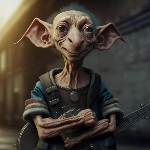 Inteligência Artificial: Personagens de Harry Potter viram roqueiros!