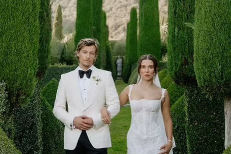 Millie Bobby Brown divulga fotos do casamento ‘secreto’; confira