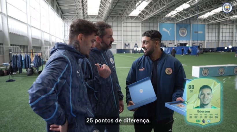 Ederson e Matheus Nunes descobrem pontuação no EA FC 25