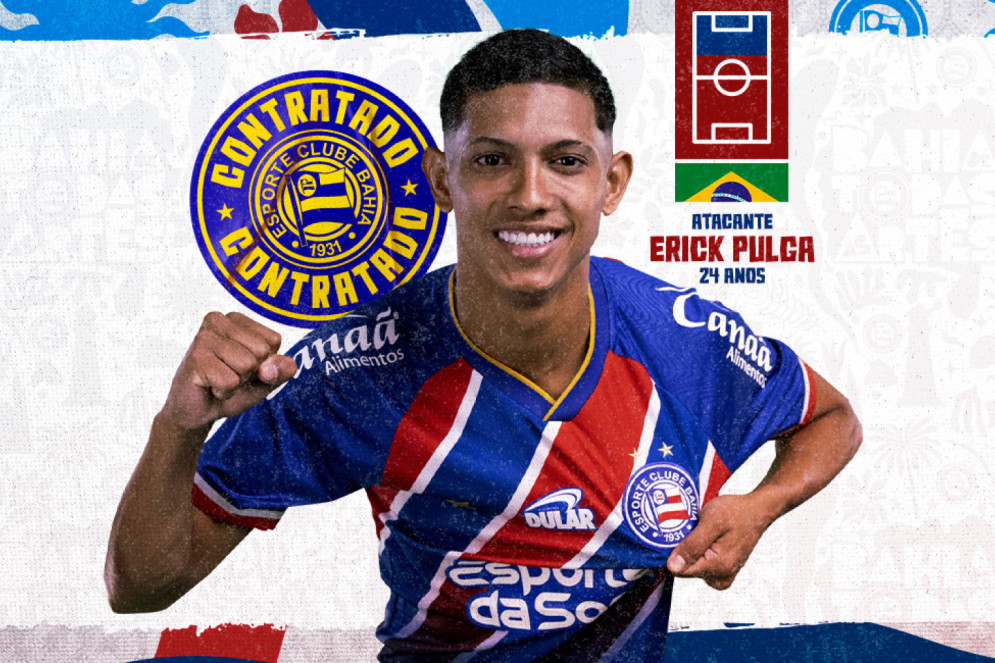 Bahia oficializa a contratação de Erick Pulga até 2029; Ceará receberá ...