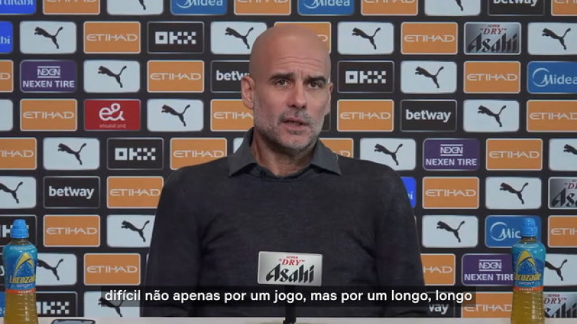 Guardiola lamenta desfalques no clássico de Manchester