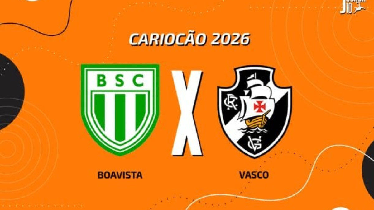 Boavista x Vasco, AO VIVO, com a Voz do Esporte, às 19h