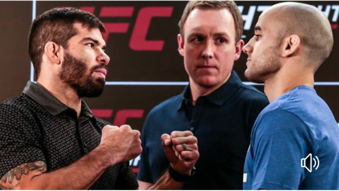 VÍDEO: veja as encaradas das lutas principais do UFC Fortaleza Mais ...