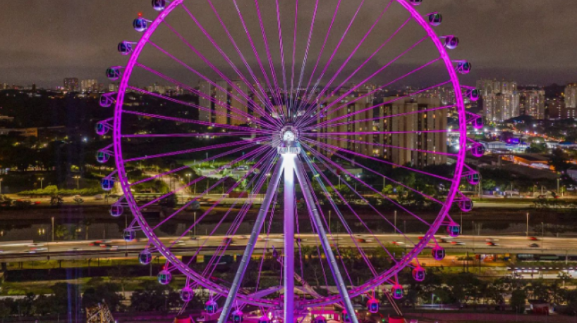 Maior roda-gigante da América Latina será inaugurada em São Paulo nesta ...